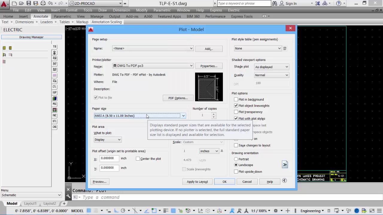 PROCAD ELECTRIC Tutorial Module 3: Annotation and Plotting - YouTube