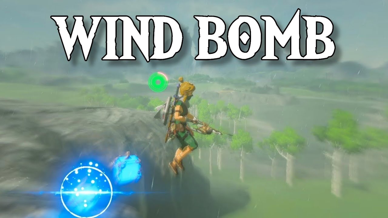 Se Propulser à de Très Grandes Distances ? (Wind Bomb) Zelda BOTW - YouTube