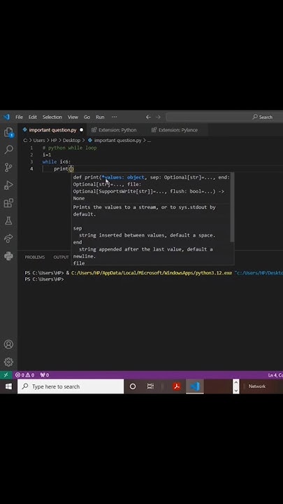 Python While Loop Pythonwebseries Coding Python Programming Youtube