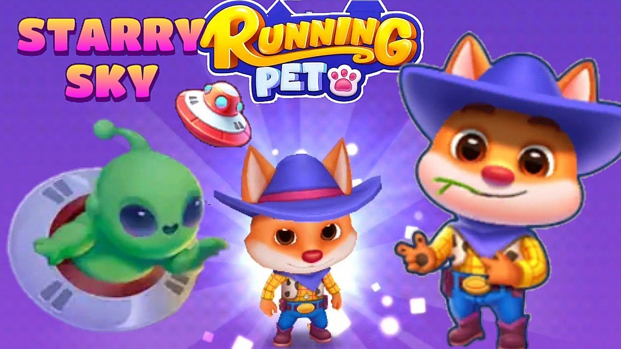 Running Pet STARRY SKY event Cowboy Jackunlocked Gameplay Android ios ...