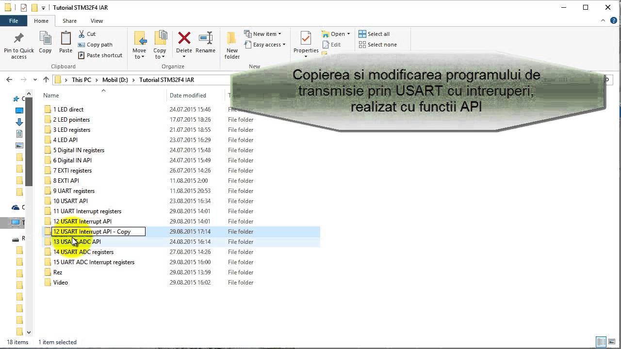 15. Tutorial ARM Cortex M4- ADC+USART intreruperi - YouTube