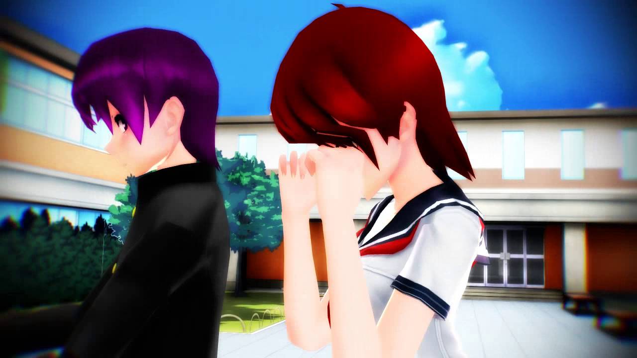 【MMD】Yandere Simulator - Takin' Back My Love ( Riku/Yui ) - YouTube