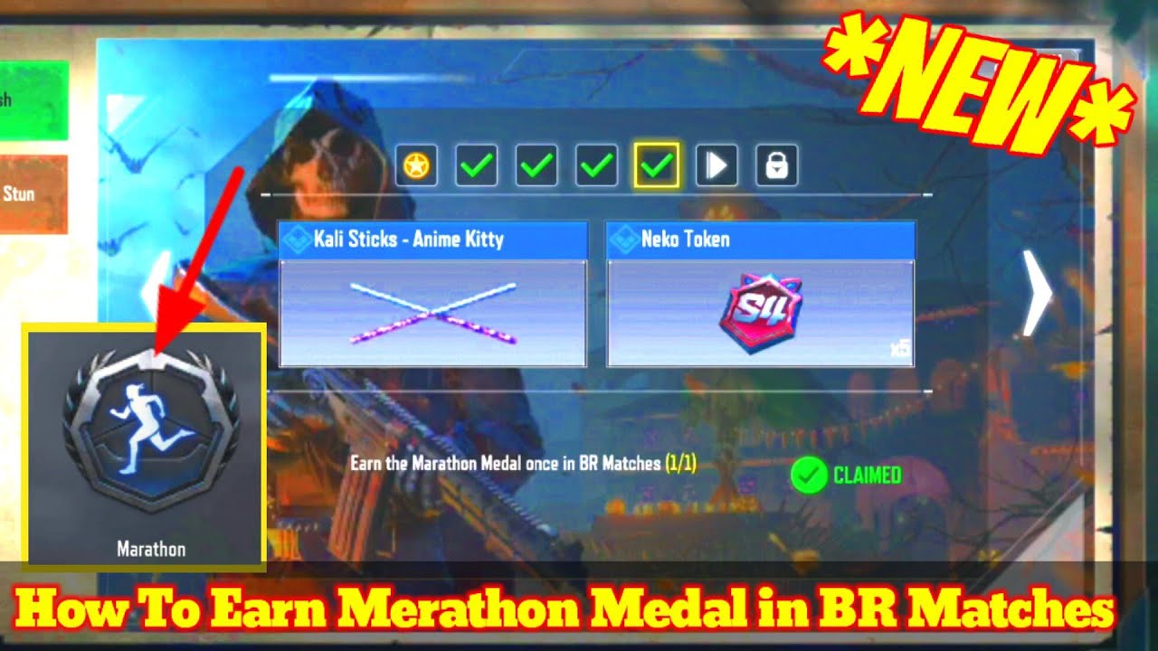Cod mobile Earn the Merathon Medal once in BR Matches | unlock merathon ...