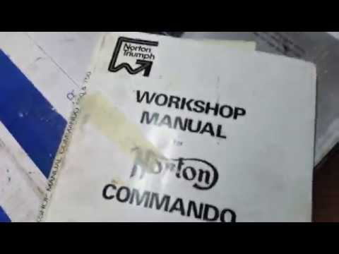 Norton Commando kill switch - YouTube