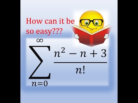 factorials, infinite series - YouTube