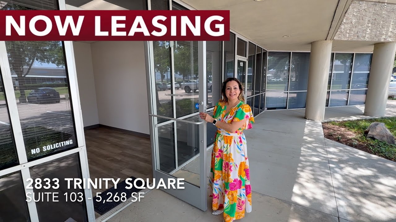 2833 Trinity Square, Suite 103 | 5,268 SF | Fully A/C’d Flex Space with Semi-Dock Door - YouTube