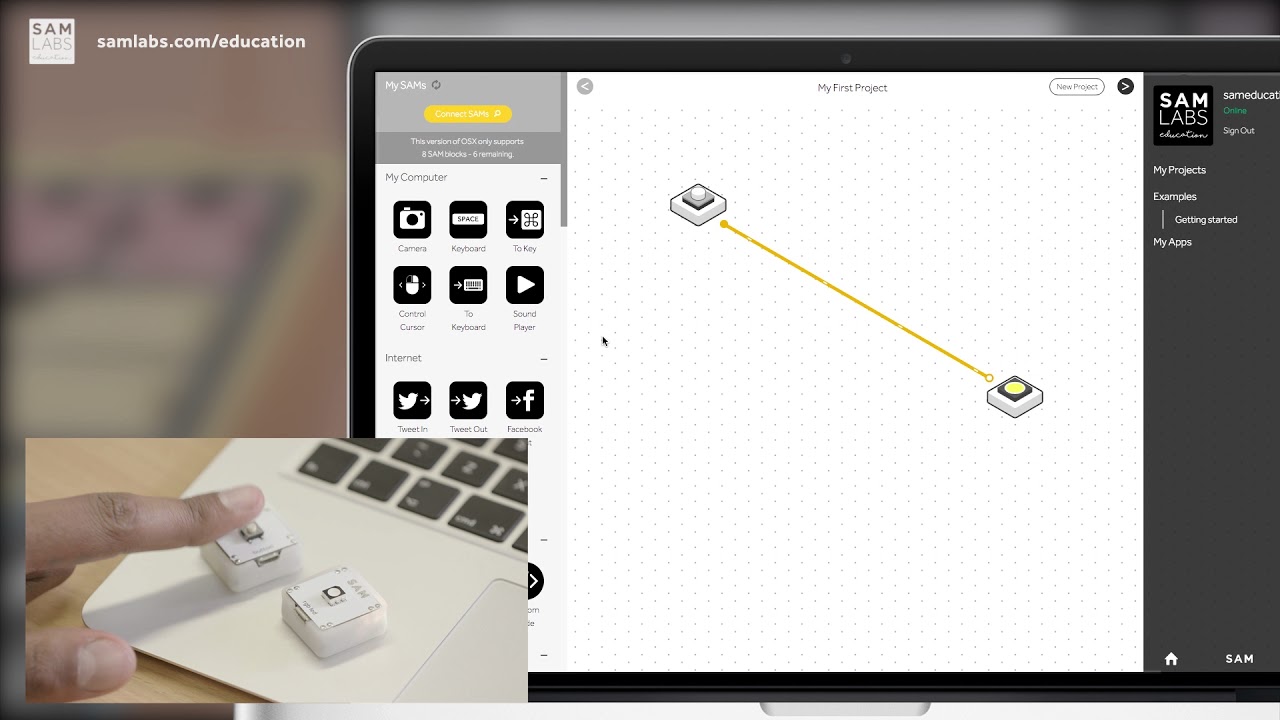 SAM Labs STEAM Kit - YouTube