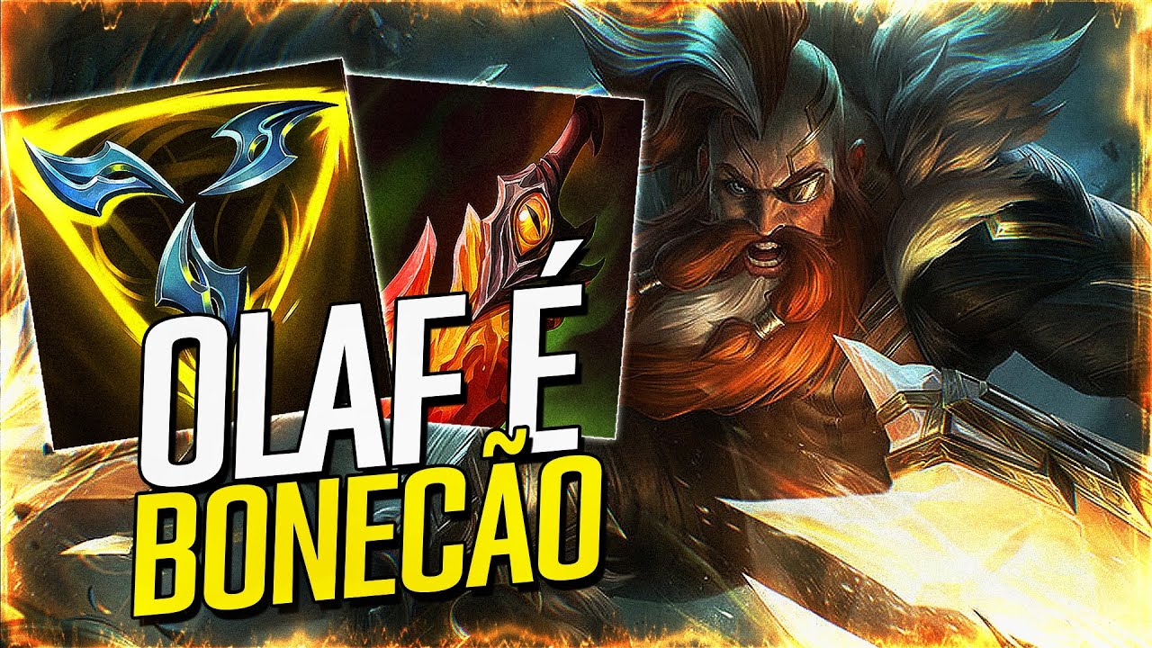 OLAF NA SITUAÇÃO CERTA É MUITO BROKEN! LOL WILD RIFT - YouTube