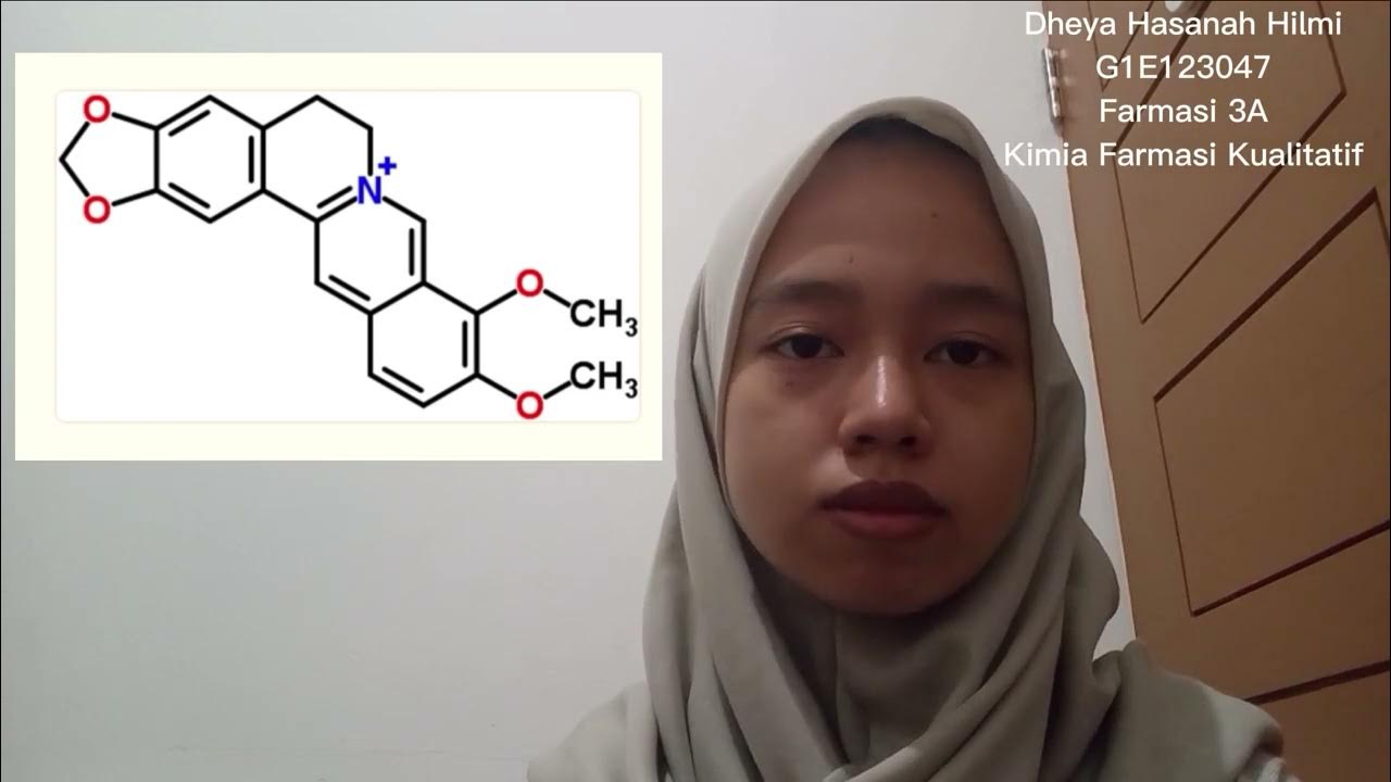 KIMIA FARMASI KUALITATIF (STRUKTUR ALKALOID SECARA SPEKTOSKOPI) Dheya Hasanah Hilmi G1E120347 ...