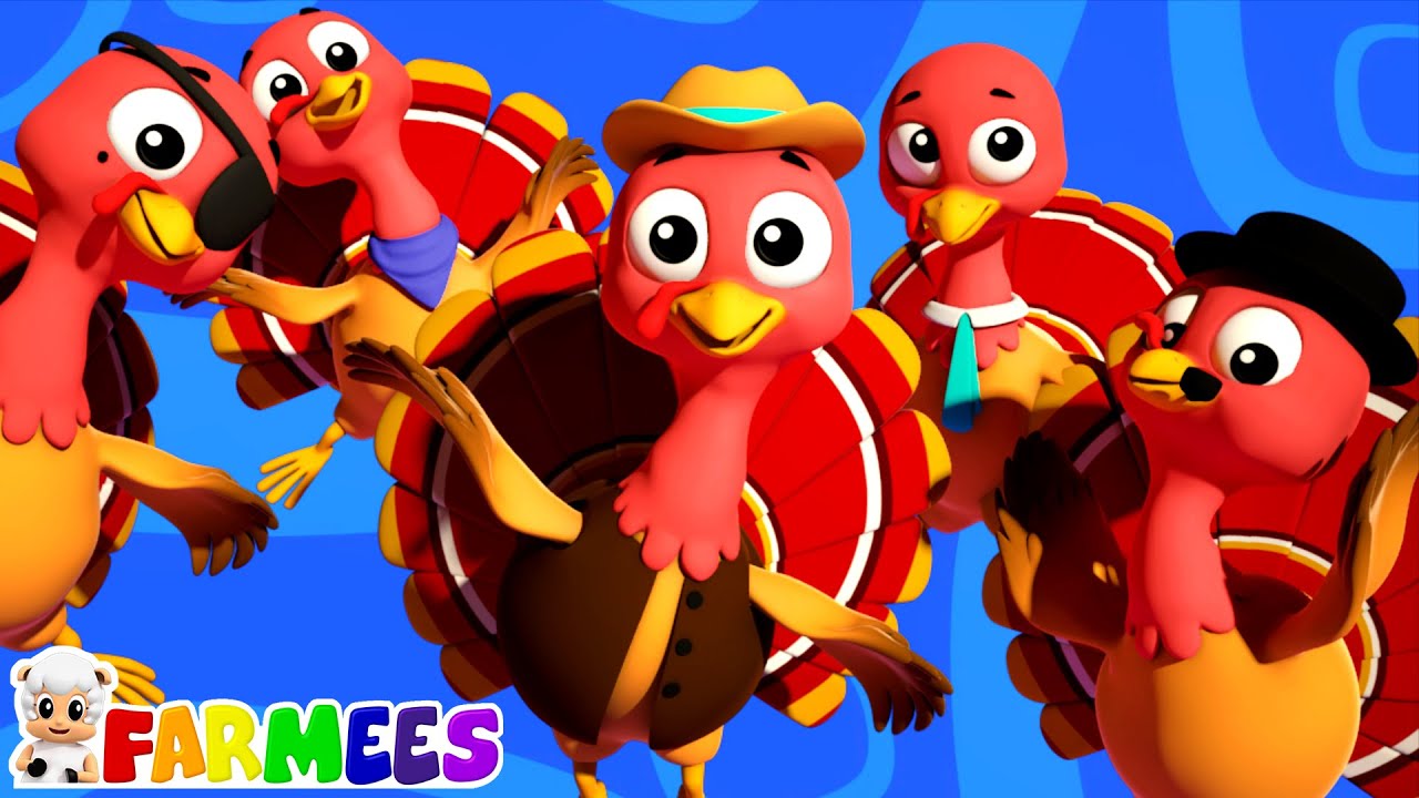 Thanksgiving Song, Turkey Videos and Nursery Rhymes for Kids - YouTube