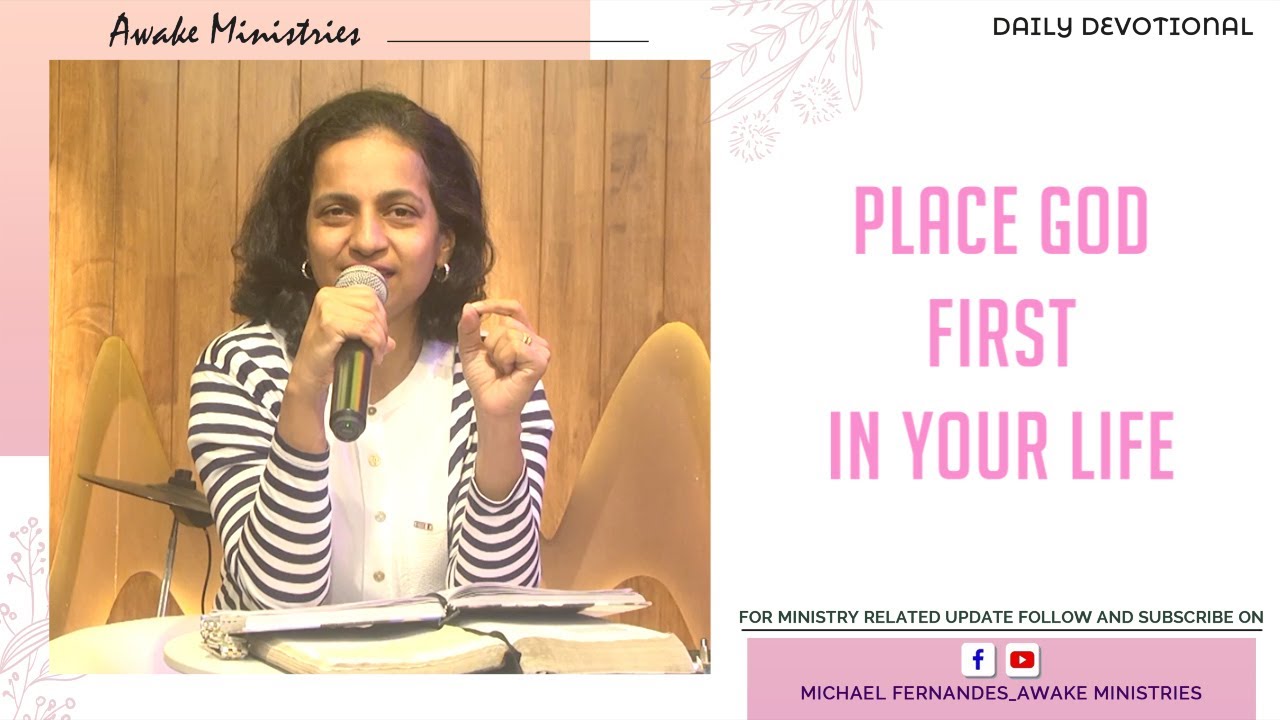Place God First in Your Life || DAILY DEVOTIONAL - YouTube