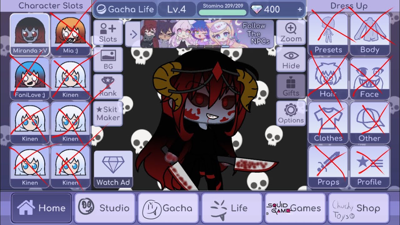 QUE LE PASÓ A GACHA LIFE?! Terror - YouTube