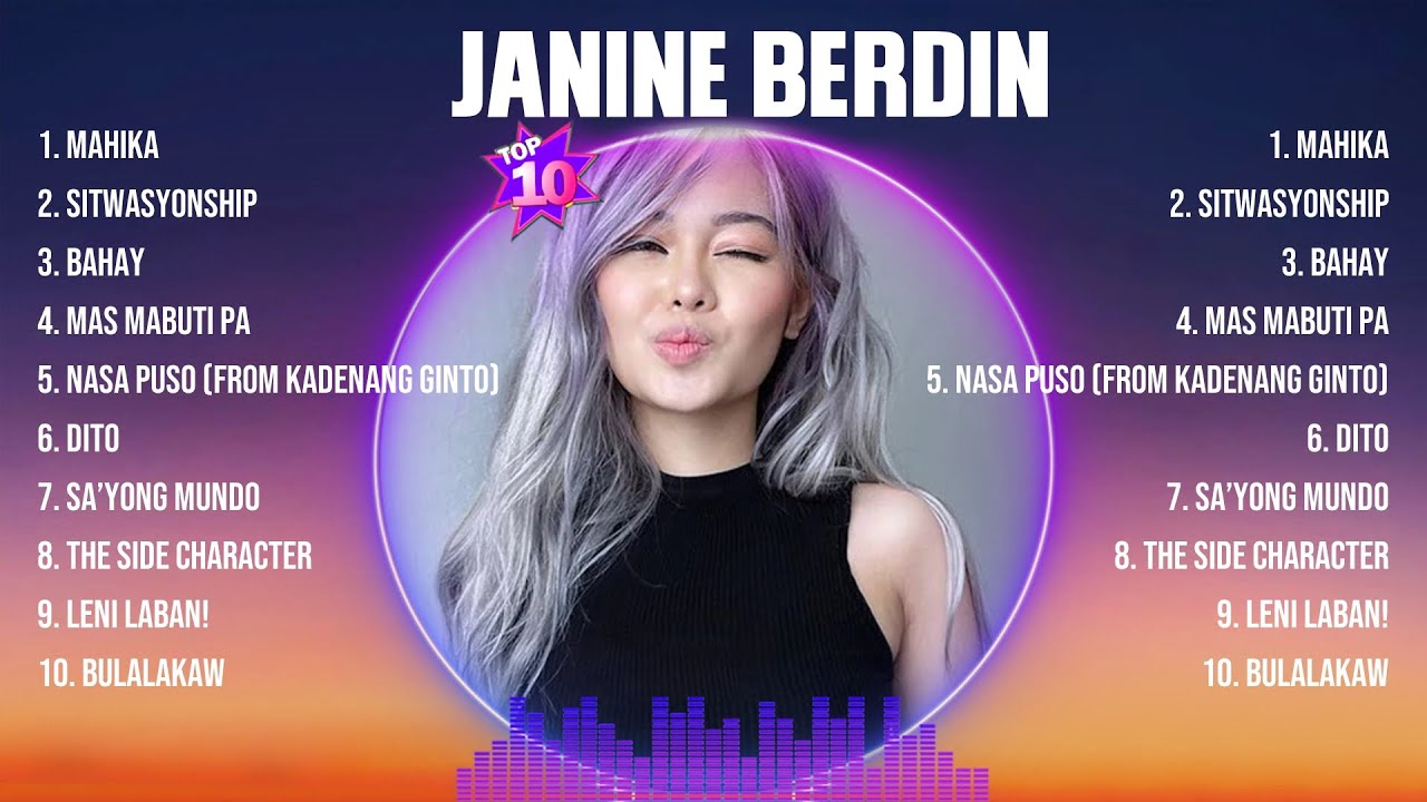 Janine Berdin Greatest Hits Playlist Full Album ~ Top 10 OPM Songs ...