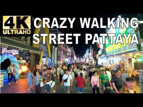 CRAZY Walking Street Pattaya