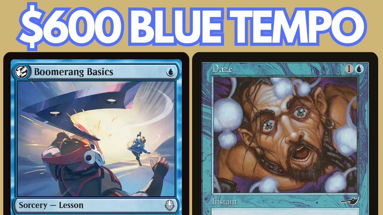 NEW BUDGET ARCHETYPE! Legacy Mono Blue Boomerang Basics Tempo with NO ...