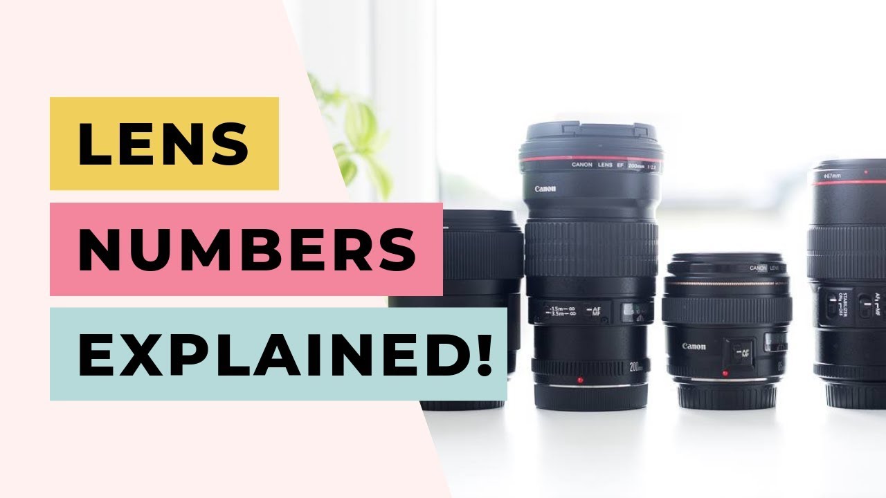 What Do The Numbers On A Camera Lens Mean YouTube