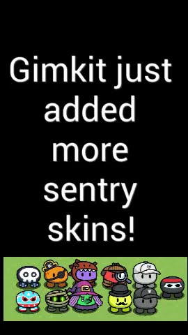 More Sentry Skins! #gimkit #sentry #new #skins - YouTube
