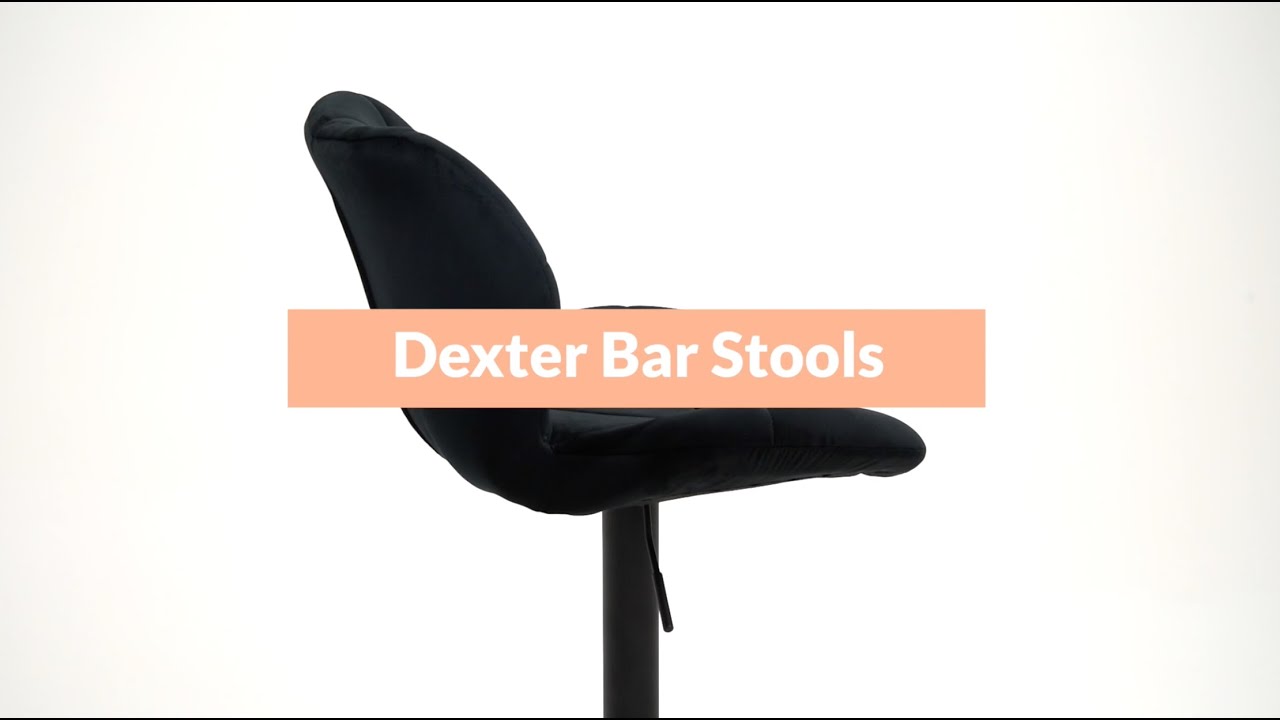 Dexter Bar Stools - YouTube