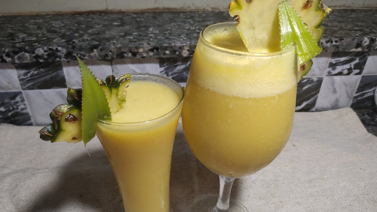 PINEAPPLE LASSI - YouTube