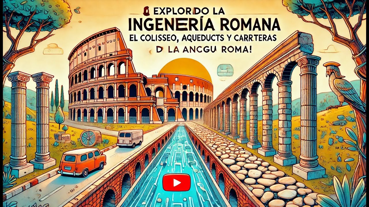 🕌 Explorando la INGENIERÍA ROMANA: El COLISEO, ACUEDUCTOS y CARRETERAS ...