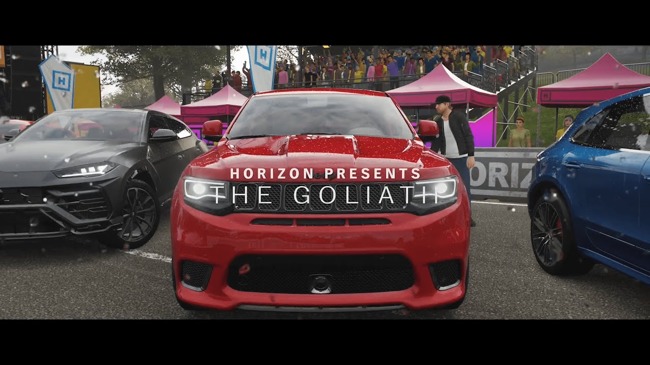 Forza Horizon 4 - The Goliath - Jeep Grand Cherokee TrackHawk - YouTube