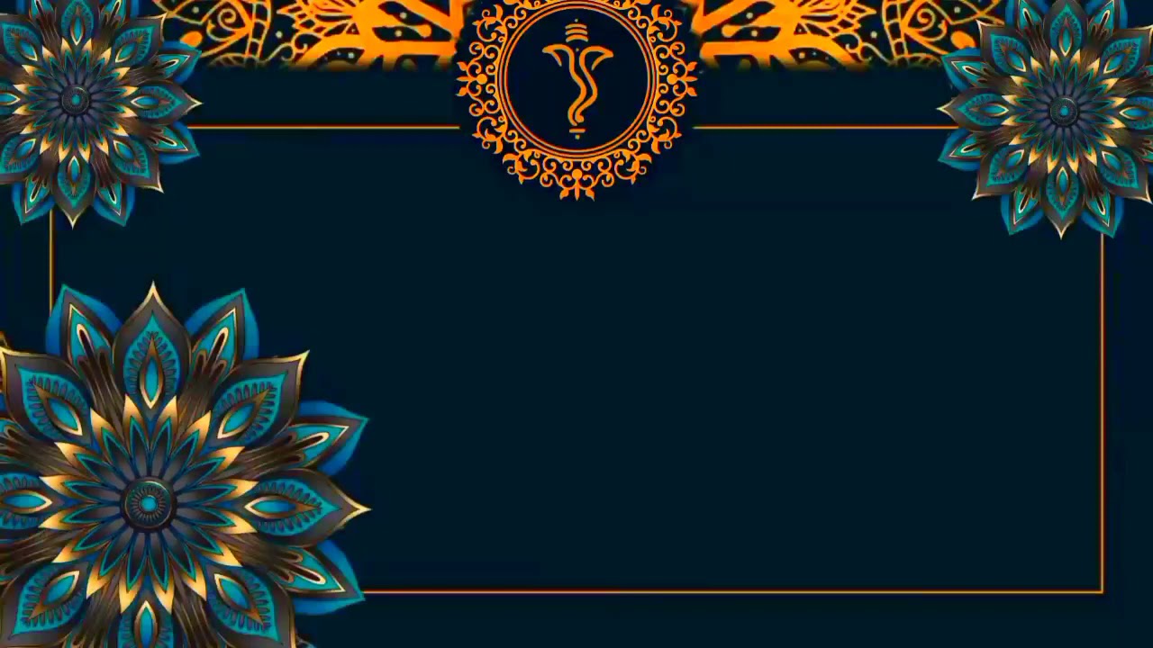 Wedding Invitation Effects / Patrika Background Template / Lagna ...