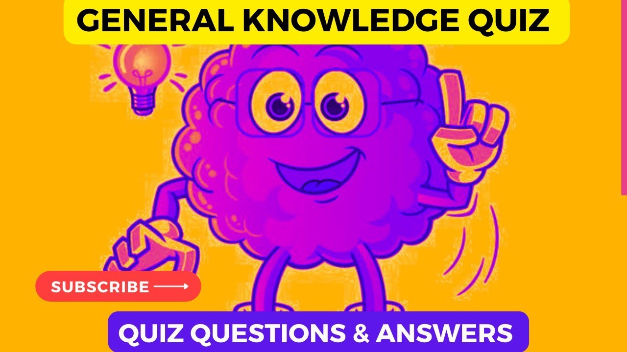 Basic General Knowledge Quiz | GK Quiz for Smart People | GK Questions with Answers | Quiz Time ...