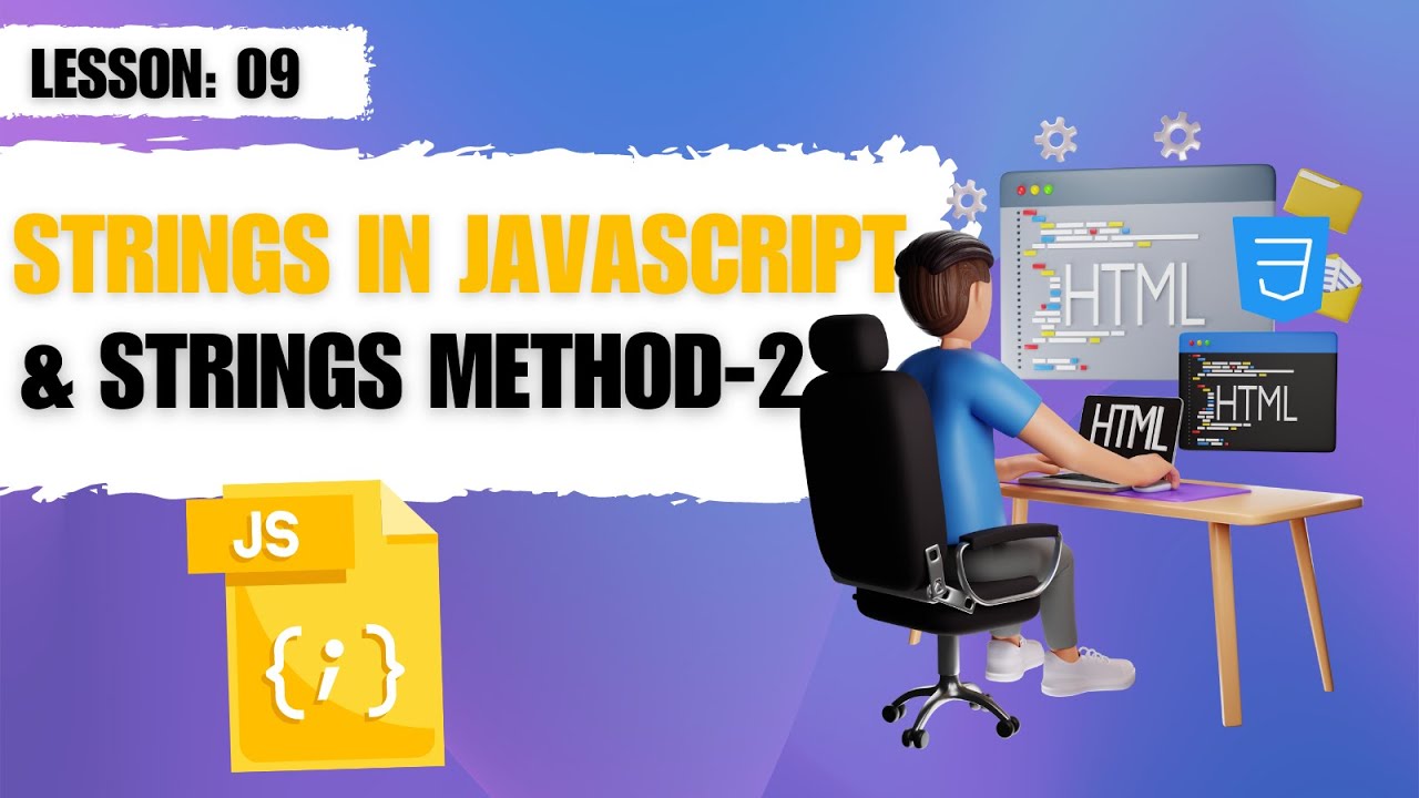 Strings In Javascript And String Method Part 2 Javascript Level 01