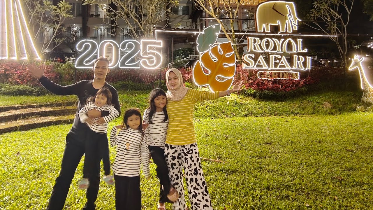 Libur lebaran Staycation di Royal Safari Garden - YouTube