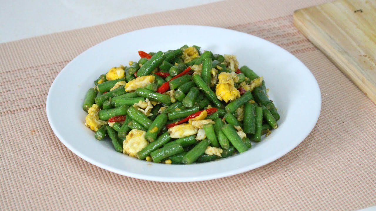 Masak Tumis Buncis Telur Orak arik | hers daily - YouTube
