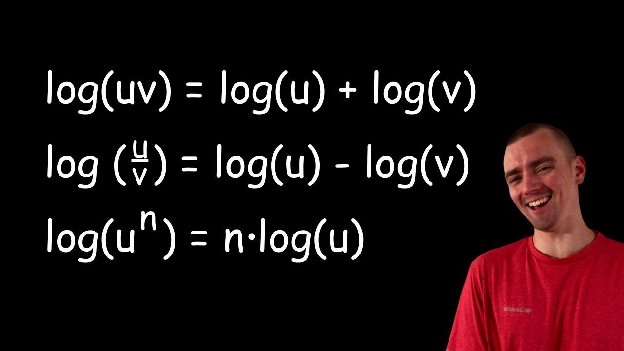Properties of Logarithms - What they are and how to use them - YouTube