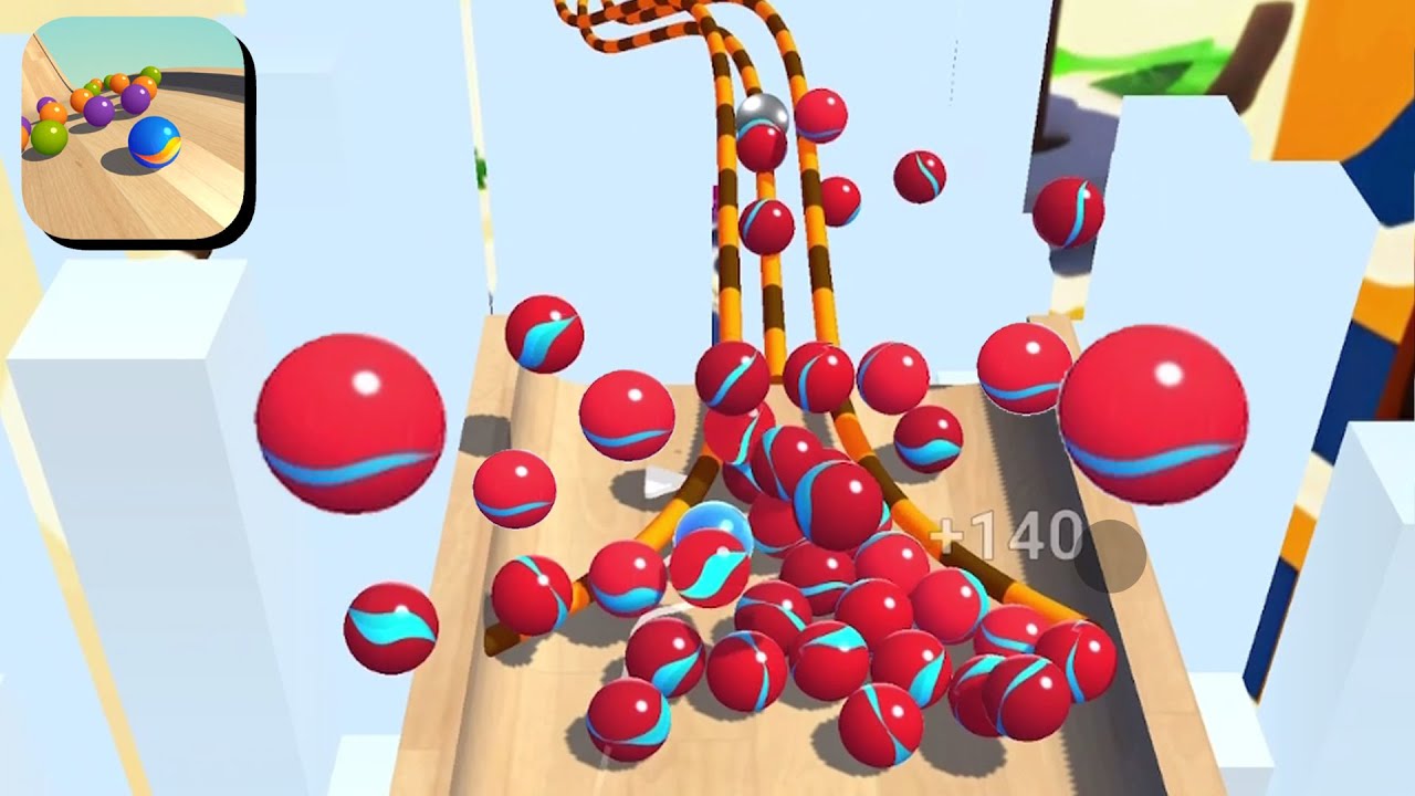 Marble Run Race - SpeedRun Gameplay ( Levels 1980 ) - YouTube
