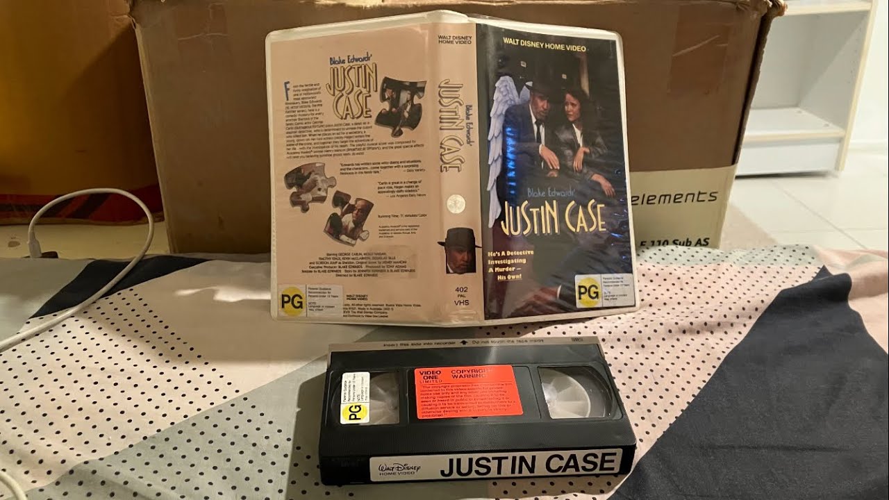 Opening and Closing To "Justin Case: A original 1988 film" (WDHV) VHS ...