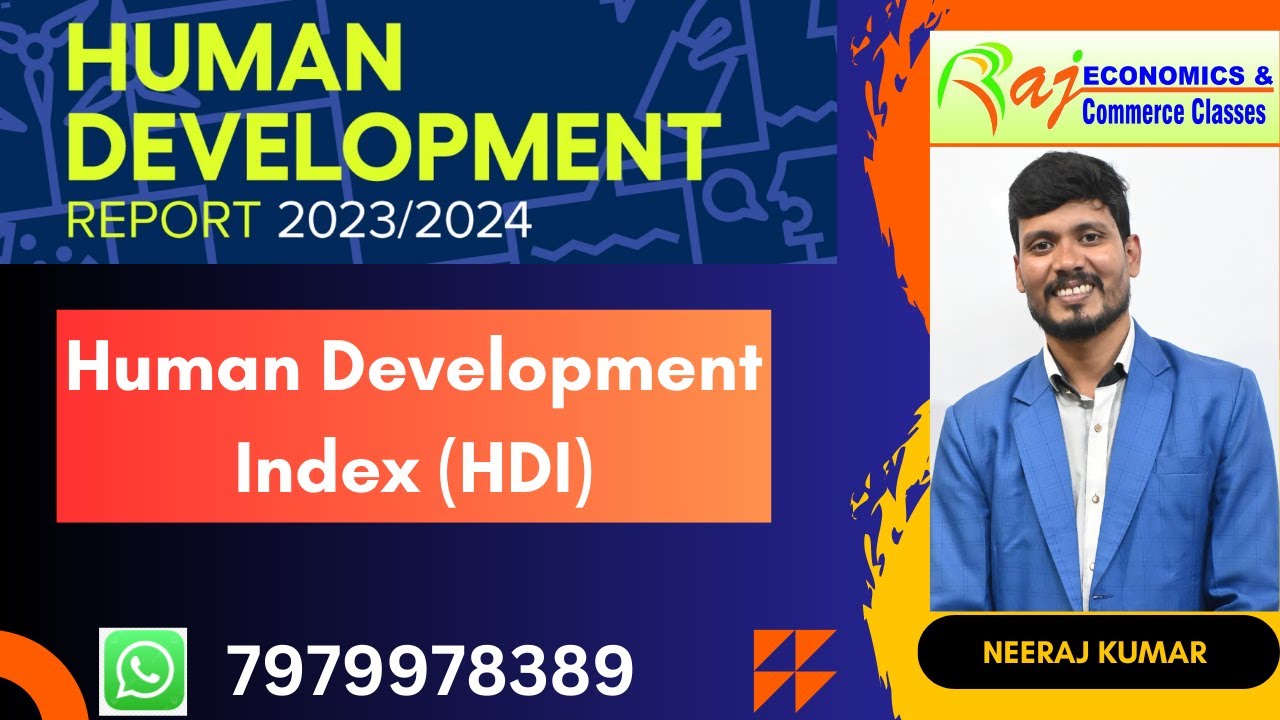 Human Development Index (HDI) Report 2023-24 | UGC-NET/CUET PG ...