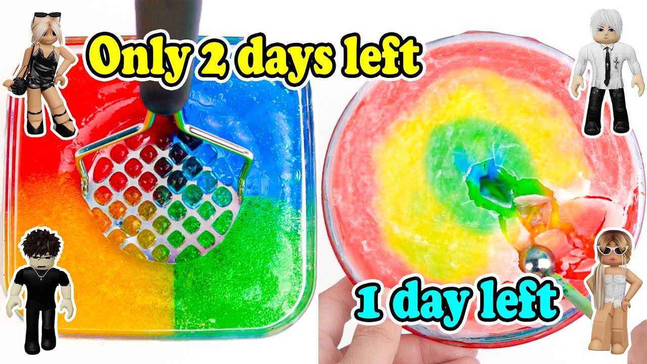 Relaxing Slime Storytime Roblox | Only 48h left to live but my bestie ...