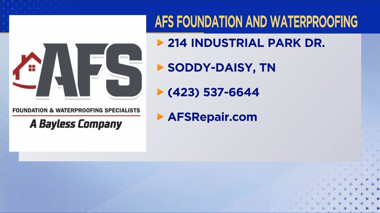 3 Plus Your Home- AFS Foundation and Waterproofing - YouTube