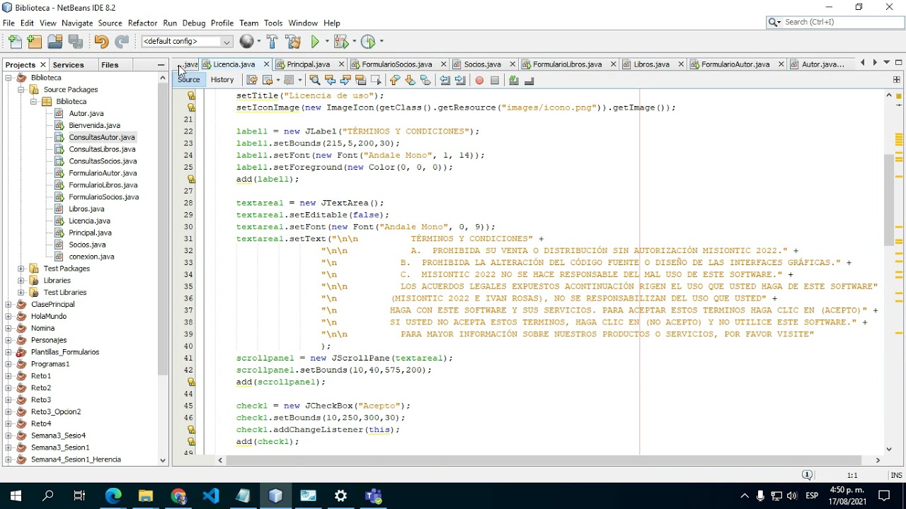 Proyecto Biblioteca - java - YouTube