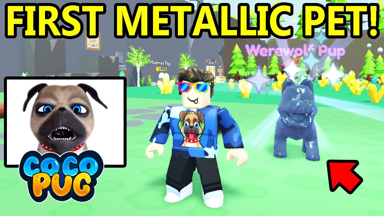 My First Metallic Pet In Roblox Collect All Pets! - YouTube