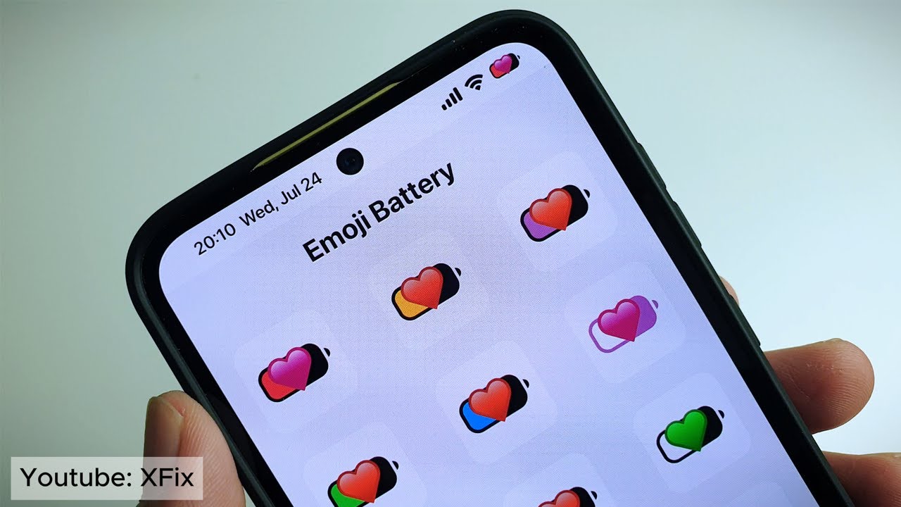 How to Change Battery icon on Android - YouTube