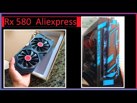 RX 580 do aliexpress ,UNBOXING e Informações legais - YouTube