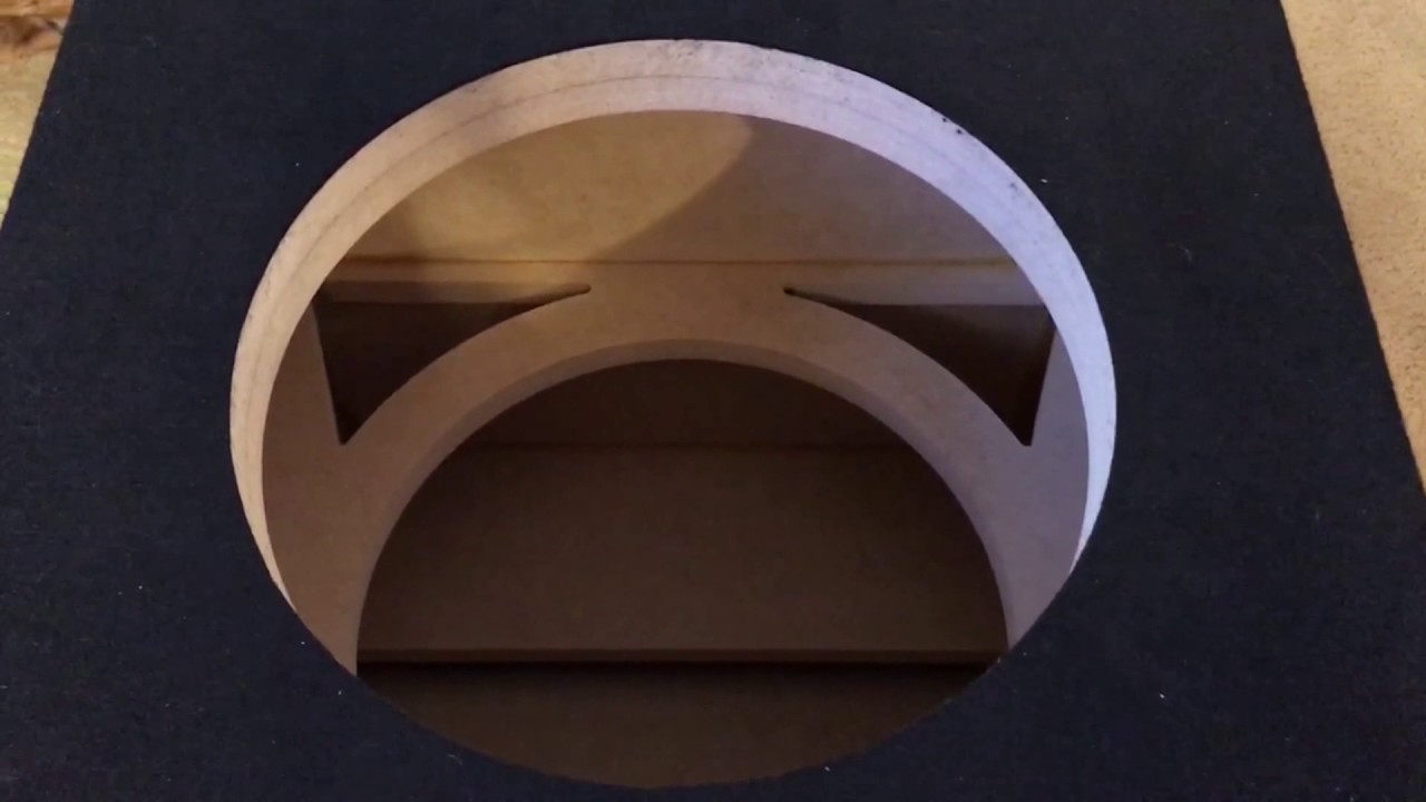 CUSTOM SUBWOOFER BOX FOR JL AUDIO W7 12'S 1" THICK WALLS 2" THICK ...