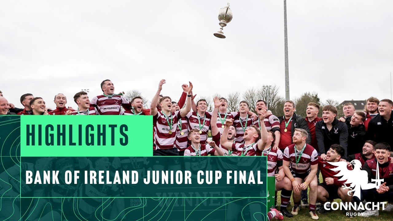 Bank of Ireland Connacht Junior Cup Final | Creggs RFC v Dunmore RFC ...