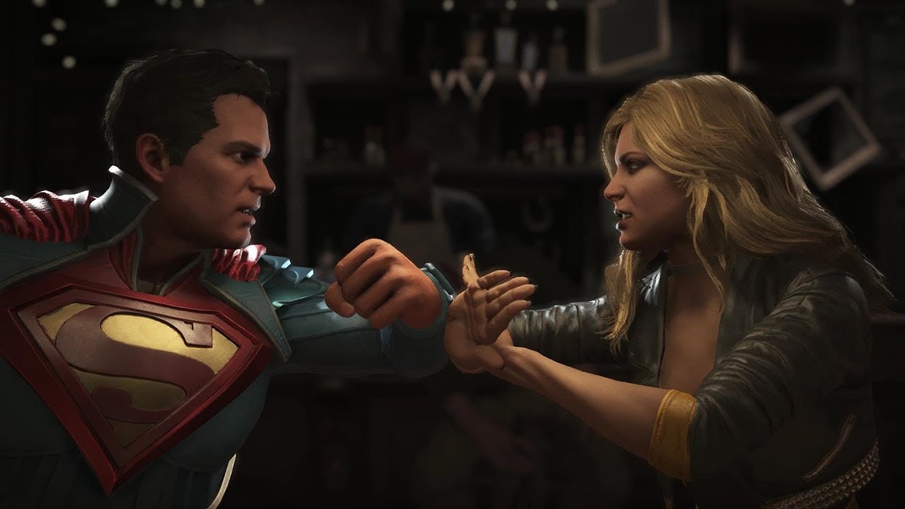 Injustice 2 : Superman Vs Black Canary - All Intro/Outros, Clash ...