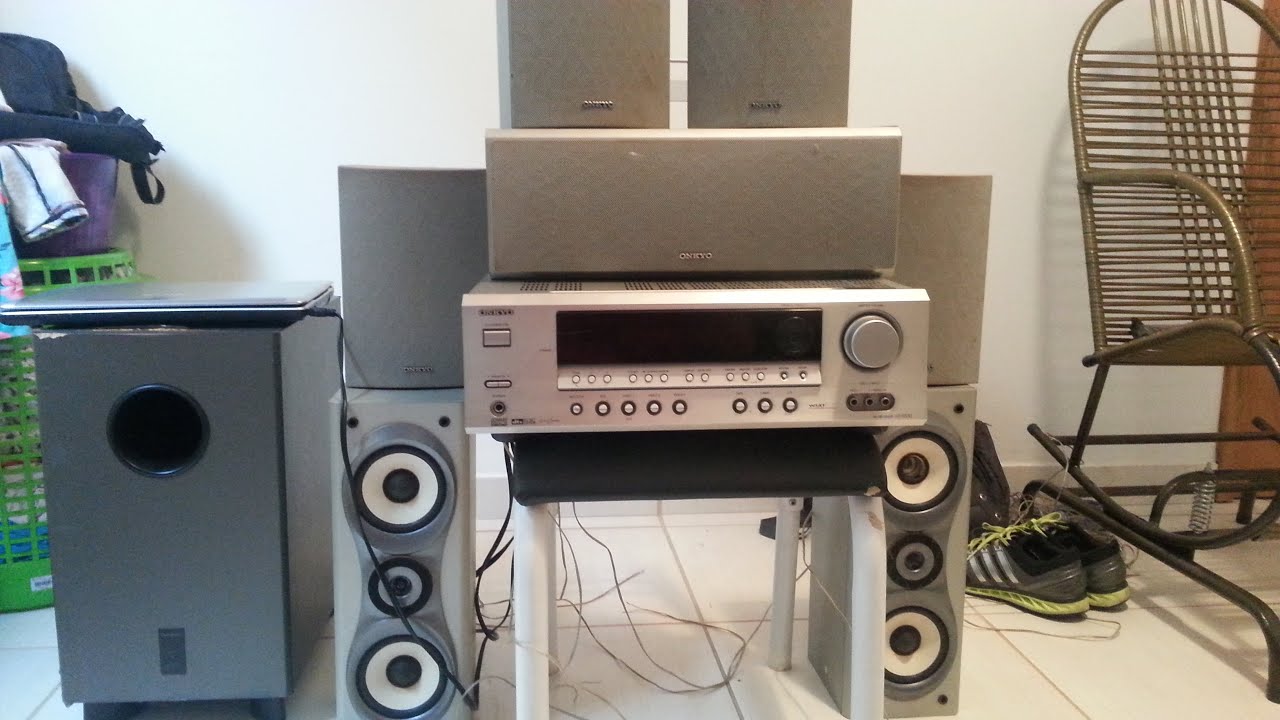 Unboxing e teste Tweeter domo de ceda - Onkyo HT-R530 caixa (SKF530F ...