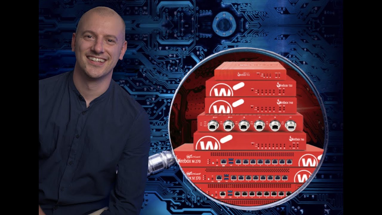 Firewall Watchguard Firebox T20 - YouTube