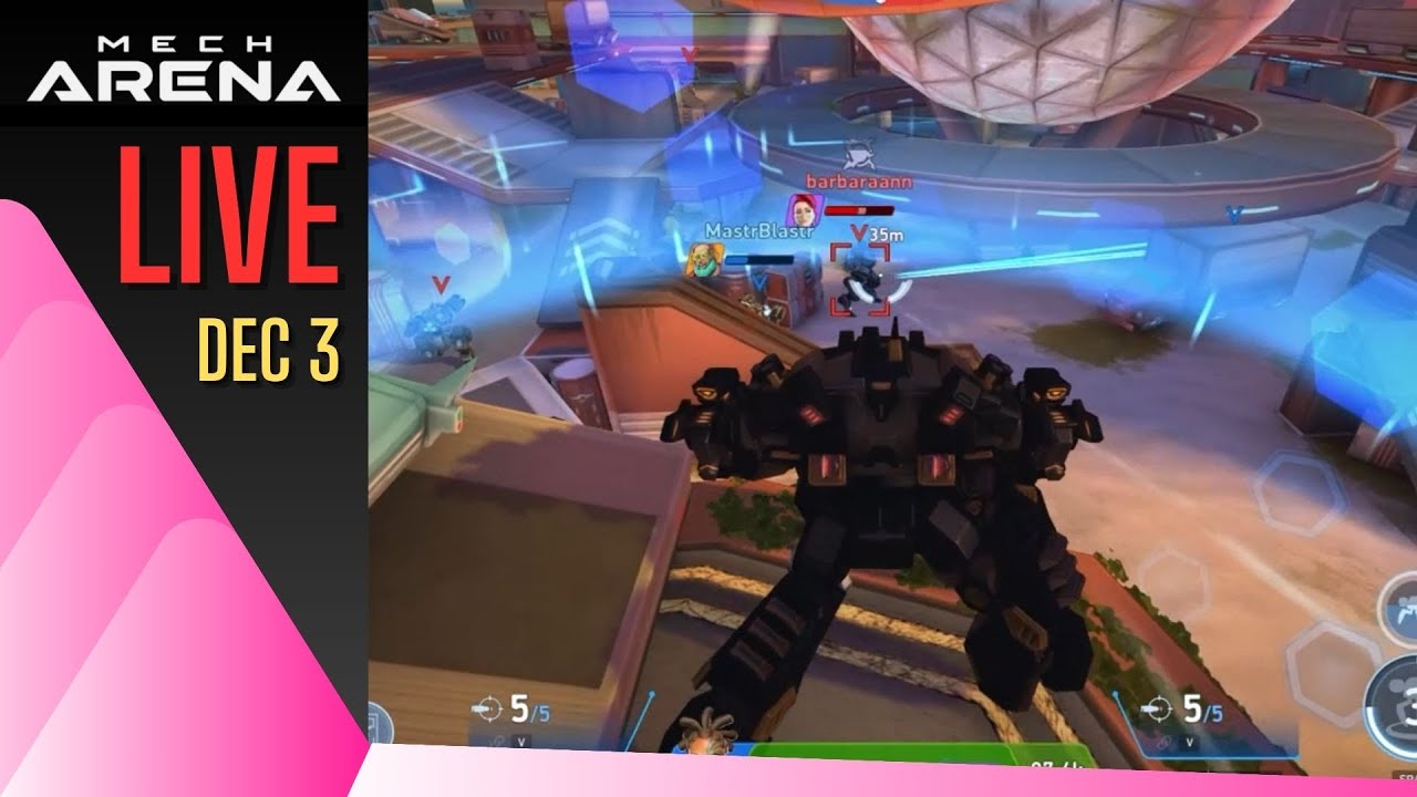 🔴 Live Mech Arena | Dec 3 #PKGameAndApps #mecharena - YouTube