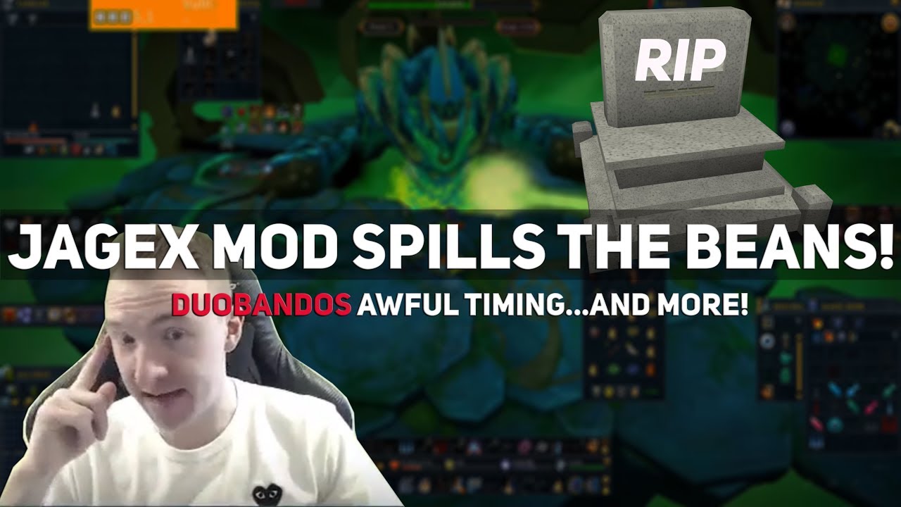 JAGEX MOD SPEAKS TRUTH!!!! DUOBANDOS misclick....AND MORE!!! [RS3 ...