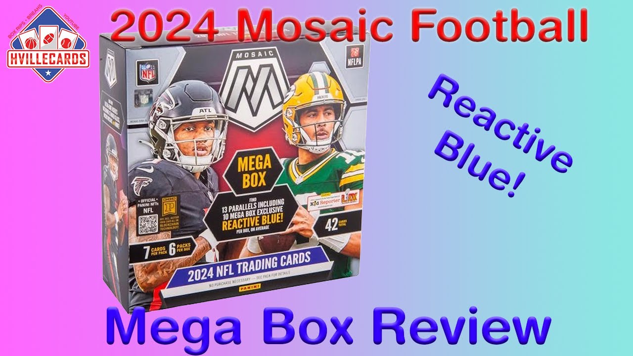 Reactive Blue Mosaics! - 2024 Mosaic Football - YouTube