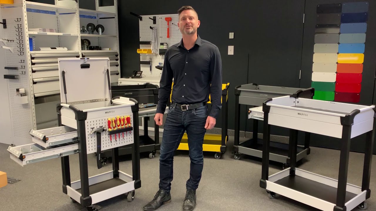 Découvrez les chariots MultiTek de Rousseau chez Pedlex! - YouTube