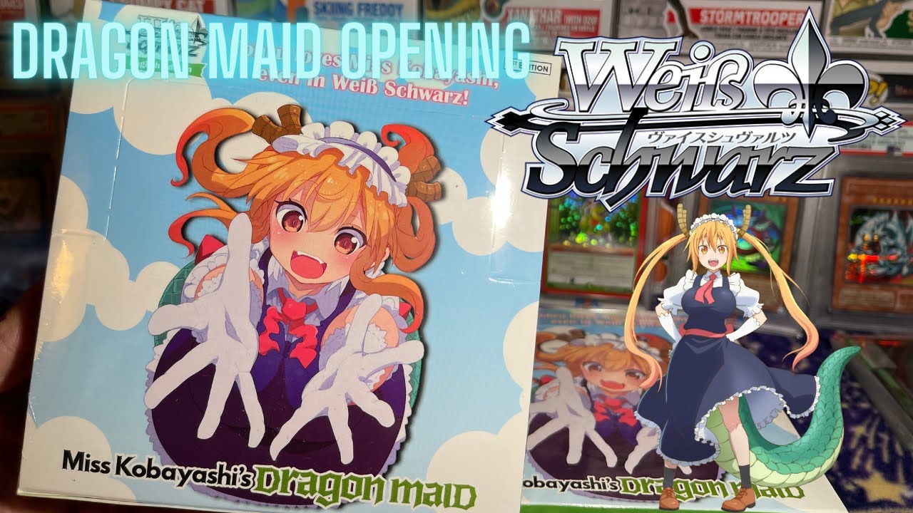 Weiss Schwarz Miss Kobayashi's Dragon Maid Booster Box Opening [OFR ...